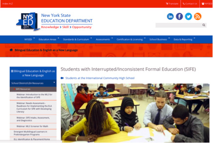 Supporting Emergent Bilinguals Labeled SIFE: Tips from CUNY-NYSIEB ...